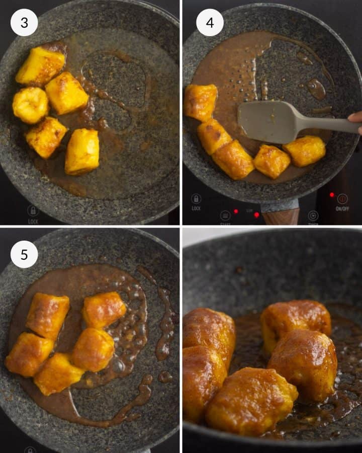 Caramelized Plantains: sweet and easy comfort food - Nashi Food!